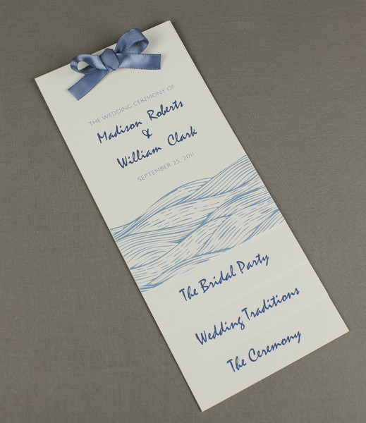 beach-waves-wedding-program-template-layered-style-download-print