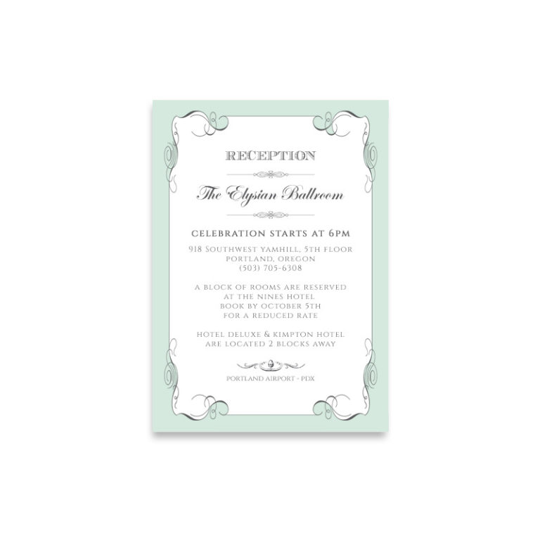 Victorian Vintage Wedding Invitations | Download & Print