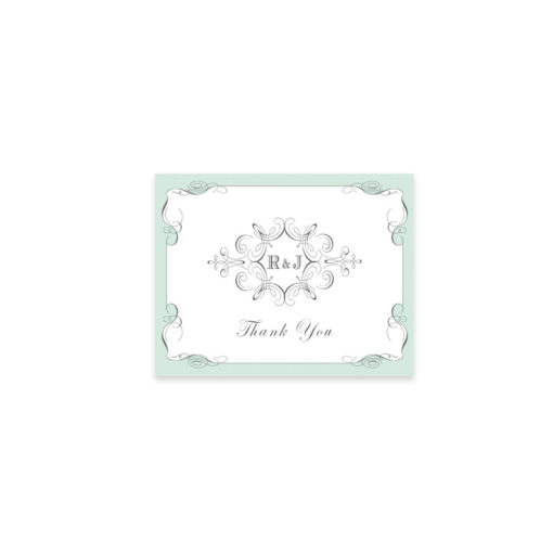 Victorian Wedding Thank You Card | Download & Print
