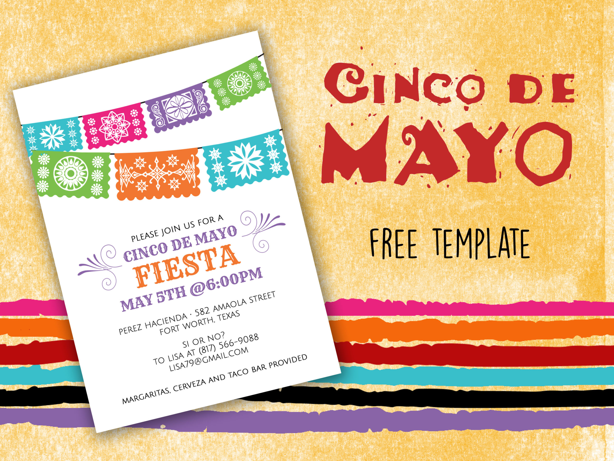 Cinco De Mayo Wedding Invitations
